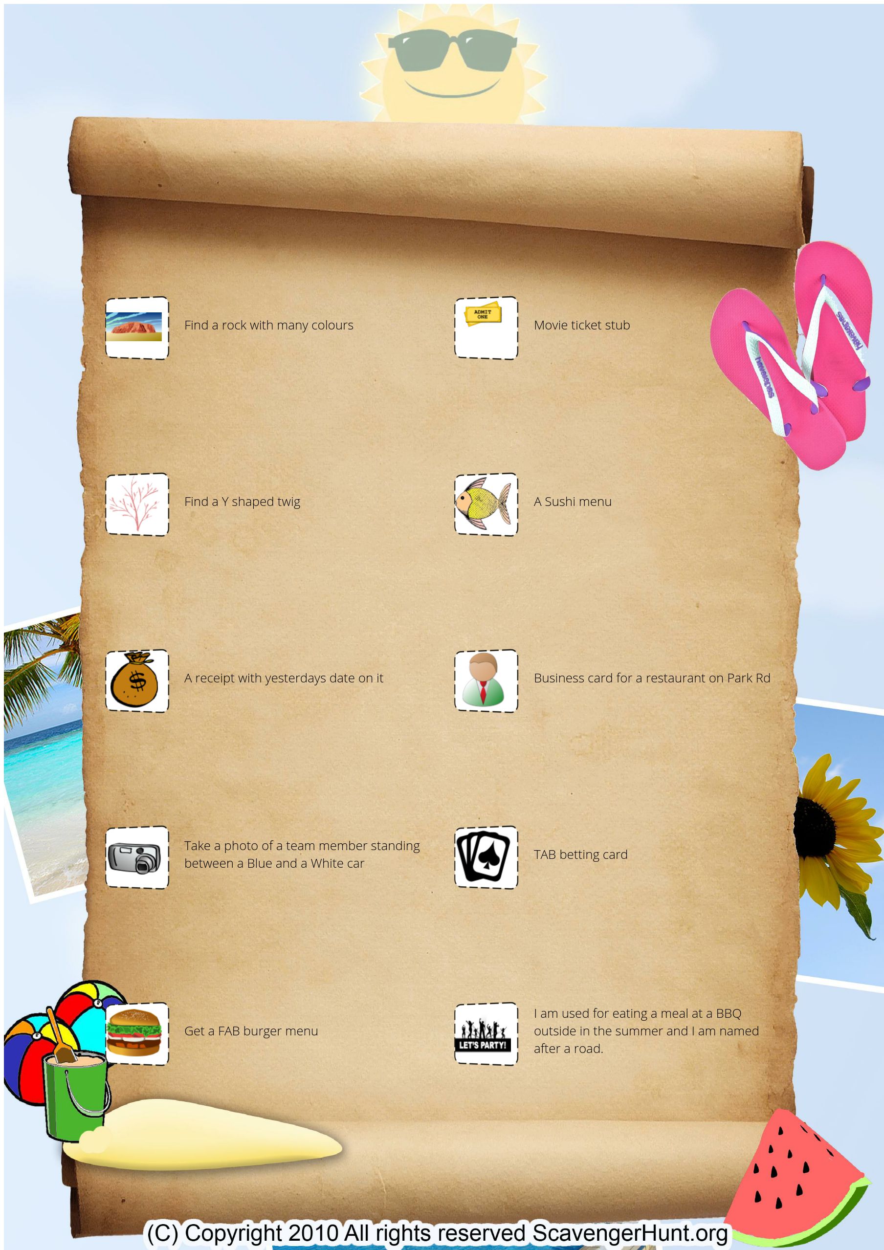 Scavenger Hunt