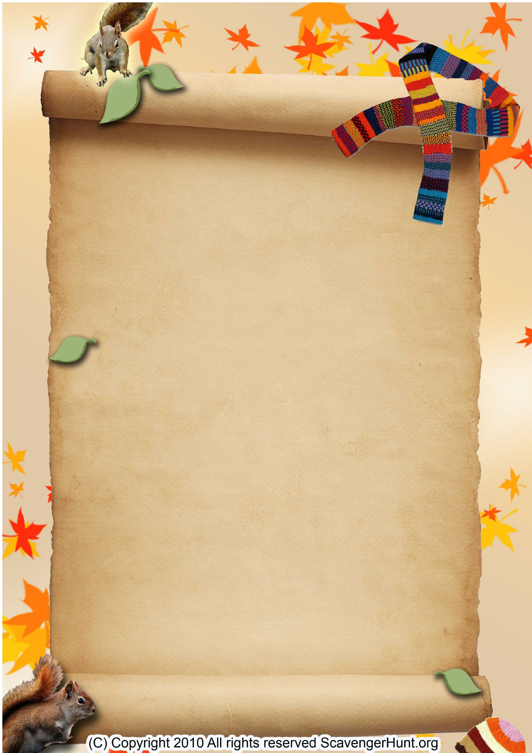 Magazine Scavenger Hunt